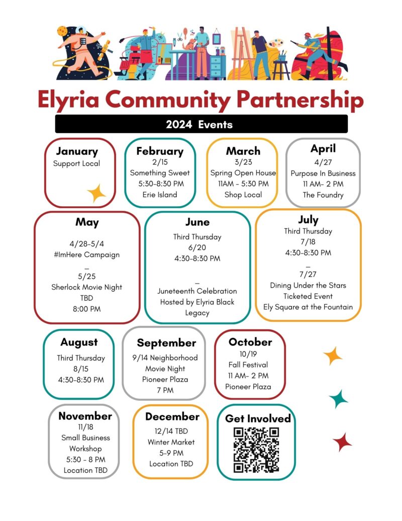 Downtown Banners – Elyria Community Partnership